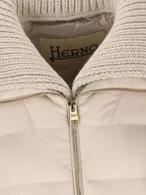 Herno Long-sleeved Zip-up Padded Coat