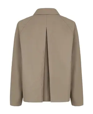 Fendi Cropped Asymmetrical Hem Jacket
