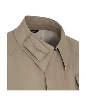 Fendi Cropped Asymmetrical Hem Jacket