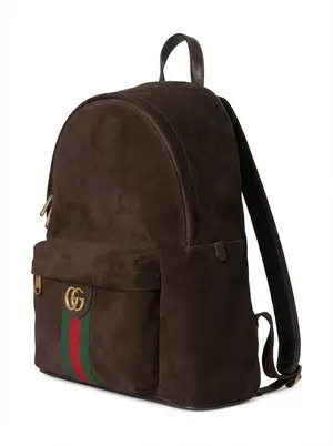 Gucci Ophidia Medium Backpack - Dark Brown
