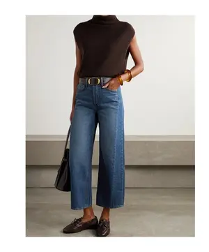 Veronica Beard Ryder High-rise Barrel-leg Jeans