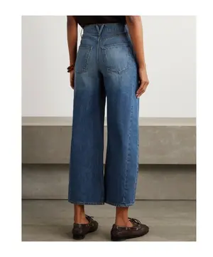 Veronica Beard Ryder High-rise Barrel-leg Jeans