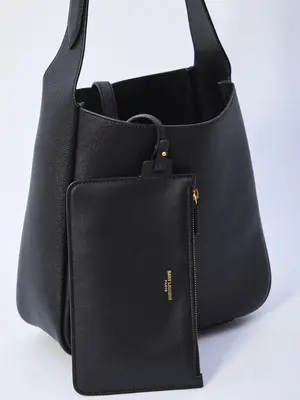 Saint Laurent Le 5 À 7 Small Shoulder Bag - Black