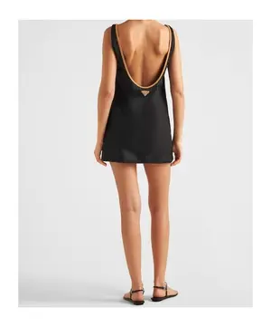 Prada Sleeveless Round Neck Dress