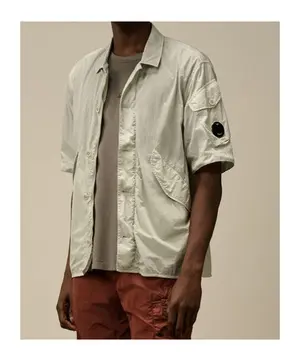 C.P. COMPANY Chrome-r Short Sleeve Overshirt