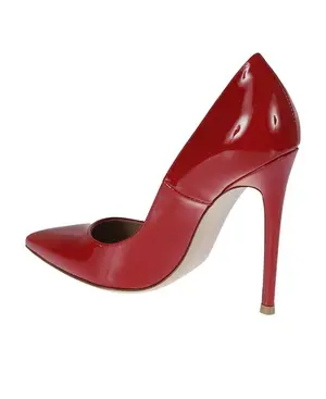 GIANVITO ROSSI Pointed High Heel Pumps - Red