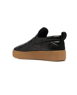 Bottega Veneta Quilted Leather Slip-on Sneakers