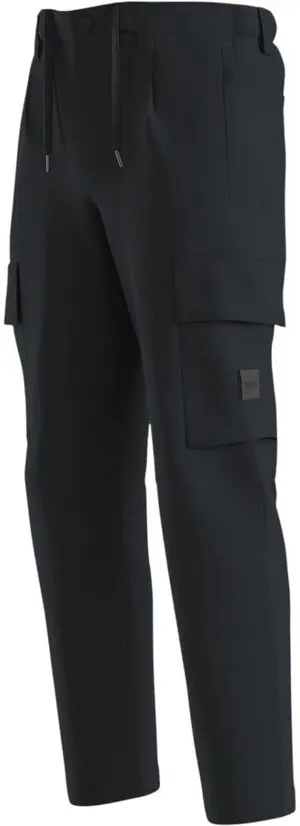 Hugo Boss Cargo Pants With Belt Loops And Flap Pockets