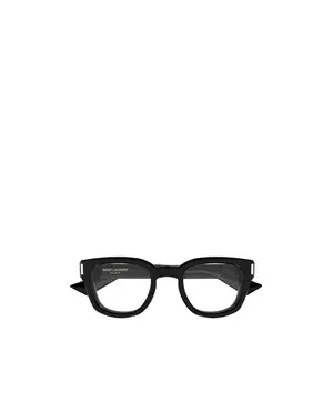 Saint Laurent Oval Frame Glasses - Black