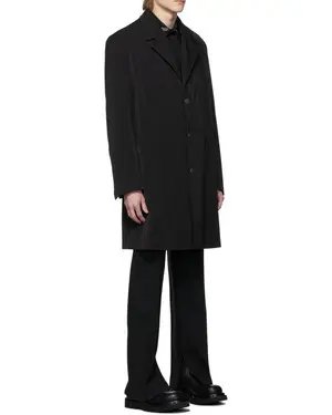 Bottega Veneta Wash Effect Elastic Nylon Coat