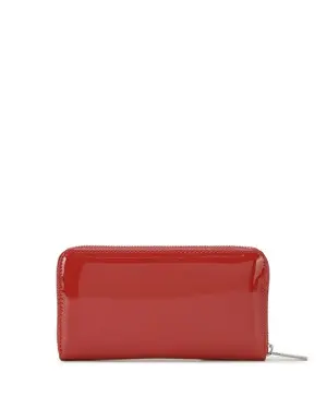 Emporio Armani Zipper Wallet - Red