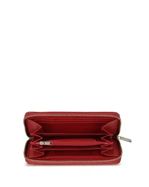 Emporio Armani Zipper Wallet - Red