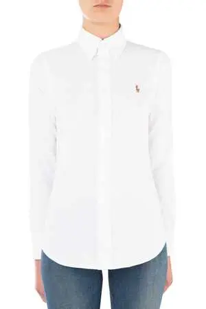 Polo Ralph Lauren Logo Embroidered Button Down Shirt
