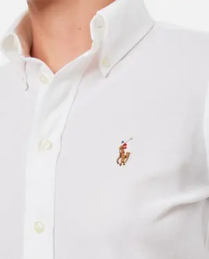Polo Ralph Lauren Logo Embroidered Button Down Shirt