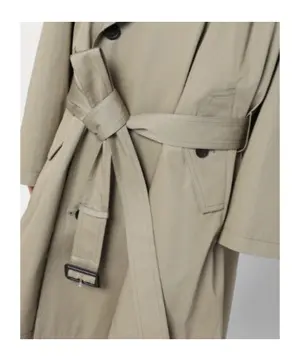 Balenciaga Double-breasted Belted Coat