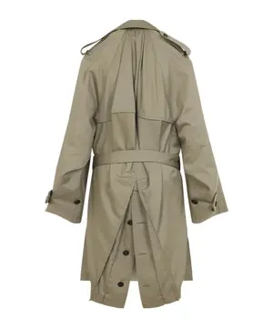 Balenciaga Double-breasted Belted Coat