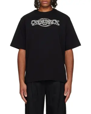 Casablanca Logo Short-sleeved T-shirt