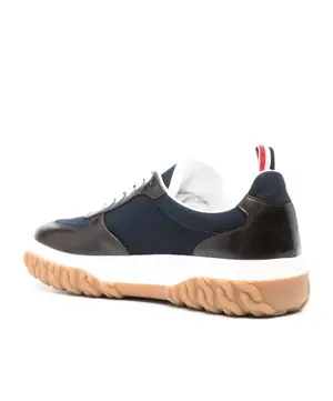 Thom Browne Panelled Lace-up Sneakers - Multicolor
