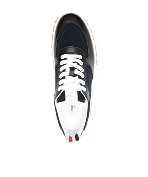 Thom Browne Panelled Lace-up Sneakers - Multicolor