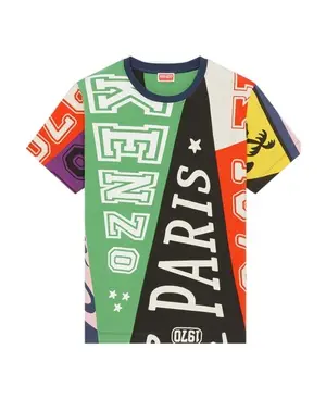 Kenzo Printed Crewneck T-shirt
