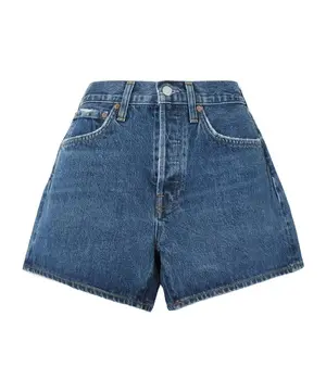 Women's High Waist Denim Shorts