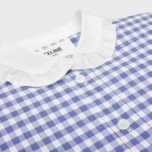 Celine Vichy Cotton Shirt