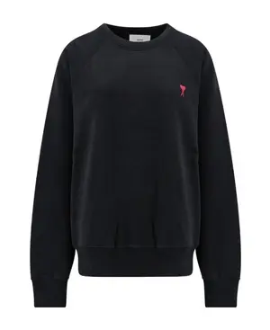 AMI Paris De Coeur Crewneck Sweatshirt