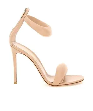 GIANVITO ROSSI Bijoux Ankle-strap Sandals - Nude