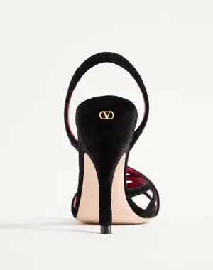 Valentino Garavani Vlogo Signature Open Toe Sandals