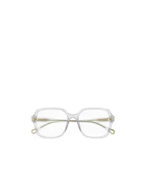 Chloé Square Frame Eyeglasses - Light Gray