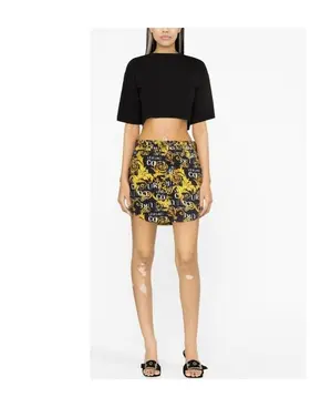Versace Printed Mini Skirt