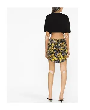 Versace Printed Mini Skirt