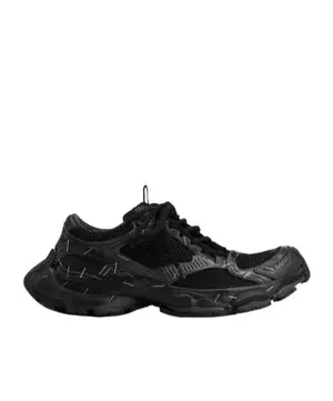 Balenciaga Lace-up Sneakers - Black