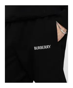 Burberry Logo Printed Jogging Pants