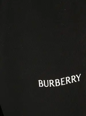 Burberry Logo Printed Jogging Pants