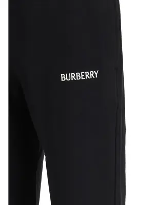 Burberry Logo Printed Jogging Pants