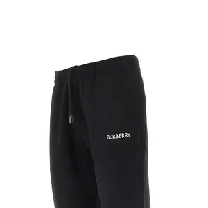 Burberry Logo Printed Jogging Pants