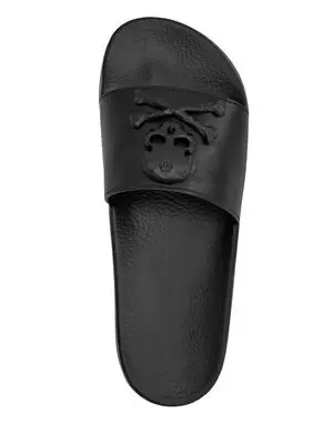 Philipp Plein Skull Detail Flip Flops