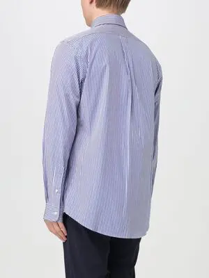 Polo Ralph Lauren Pony Embroidered Pinstriped Shirt - Blue