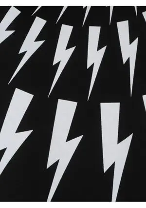Neil Barrett Thunderbolt Print Crewneck Sweatshirt
