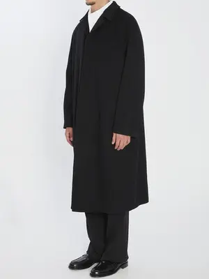 Celine Mac Coat In Wool Cloth