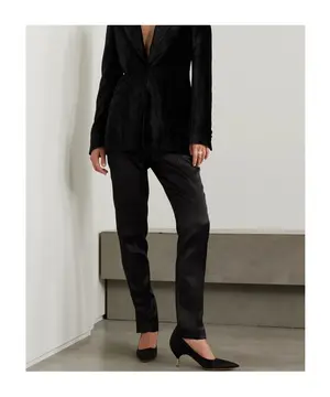 Gabriela Hearst Tapered Pleated Trousers