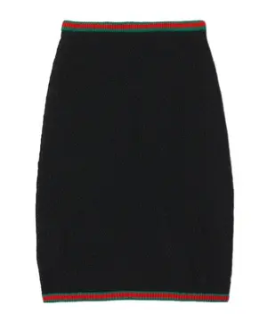 Gucci Web Detailed Lace Skirt