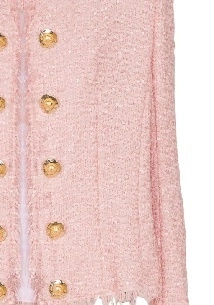 Balmain Sequin Embellished Jacket - Pink