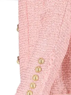 Balmain Sequin Embellished Jacket - Pink