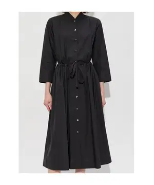 Tory Burch Belted Cotton Shirt Dress