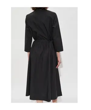 Tory Burch Belted Cotton Shirt Dress