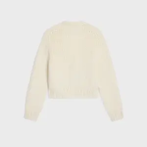 Celine Cardigan In Cashmere And Silk - Off White