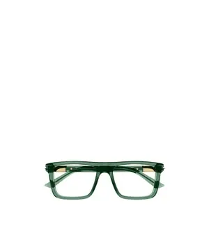 Gucci Square Frame Eyeglasses - Green