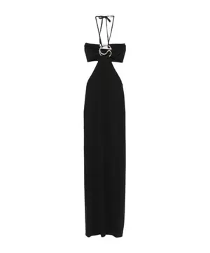 Coperni Knitted Halterneck Maxi Dress